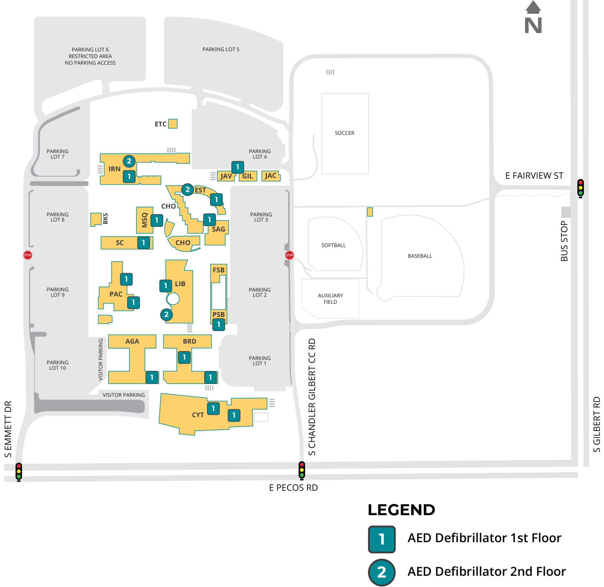AED Defibrillator | Chandler Gilbert Community College